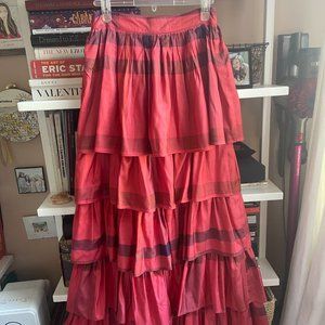 LoveShackFancy | Skirts | Loveshackfancy Julieta Tartan Ruffle Skirt ...